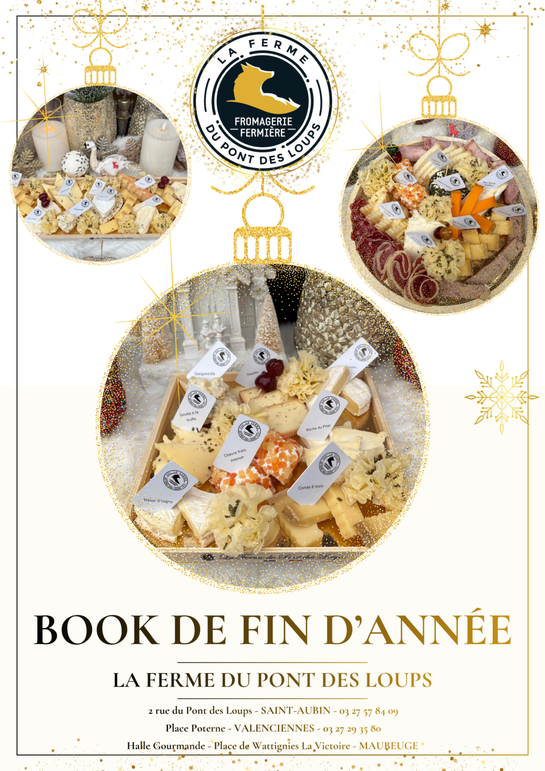 Découvrez notre book de fin d'année 2025 ! - La Ferme du Pont des Loups